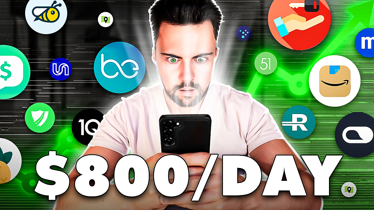 EVERY App That Will Pay You Daily ($800/day)